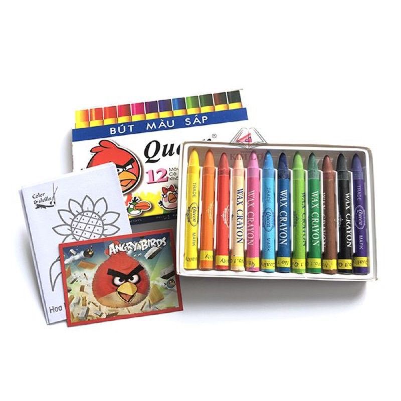 Queen crayons 12/ 18 colors (genuine) | Shopee Malaysia