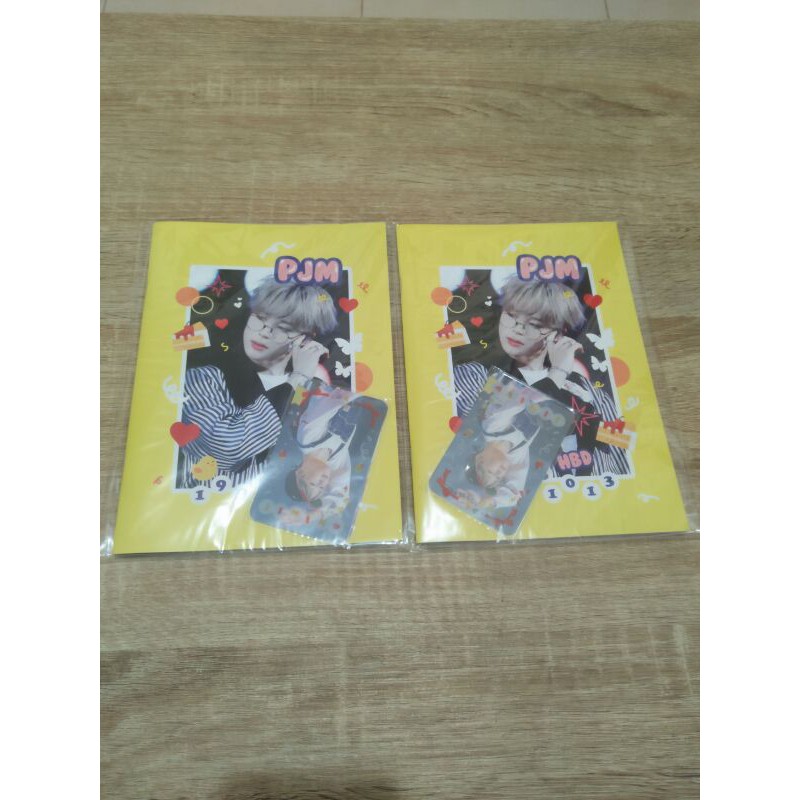 Special Today!! Mini PHOTOBOOK BTS JIMIN FANSITE | Shopee Malaysia