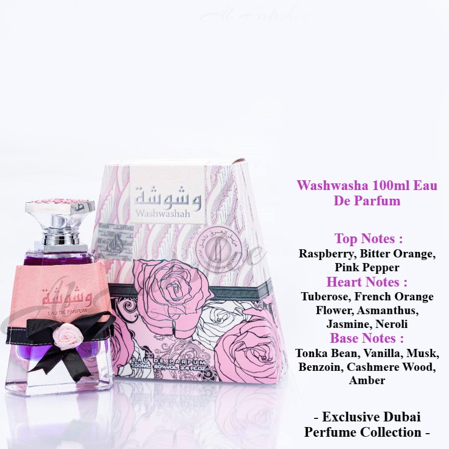 Arabic Women Perfume Washwasha Eau de Parfum | Shopee Malaysia