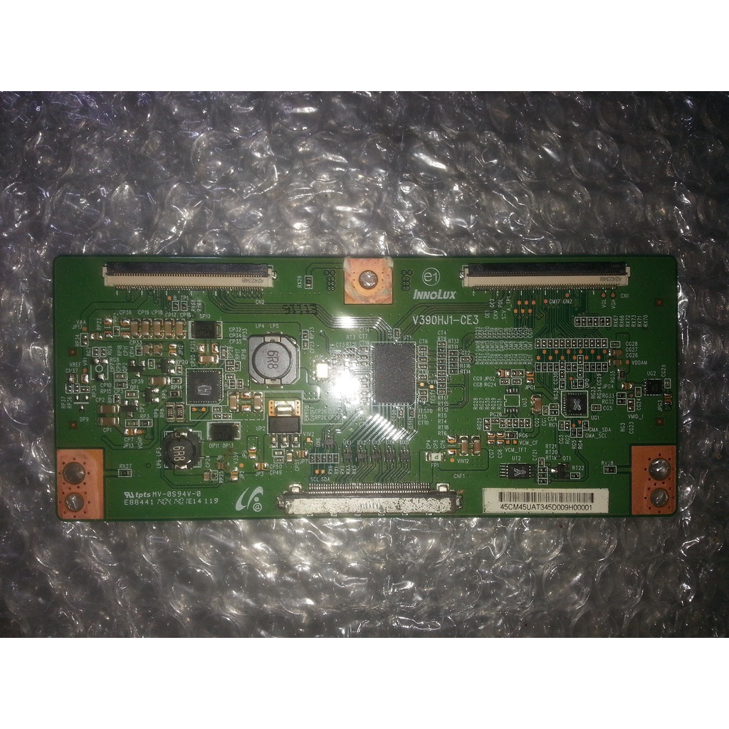 PANASONIC TH-50A400K TV TCON BOARD RIBBON LVDS FLEX CABLE IR BUTTON ...
