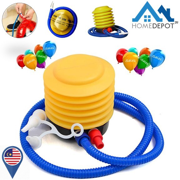 Inflatable Manual Leg Hand Pump Swimming Pool Air Bed Ball Float ...