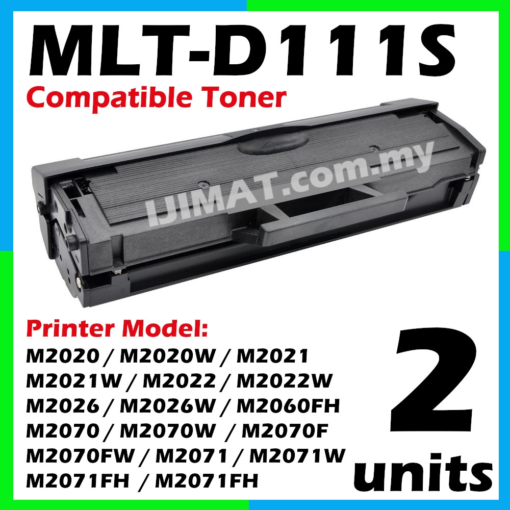 2xCompatible Toner Samsung MLT-D111S MLT-D111L MLTD111S Pro Xpress SL ...