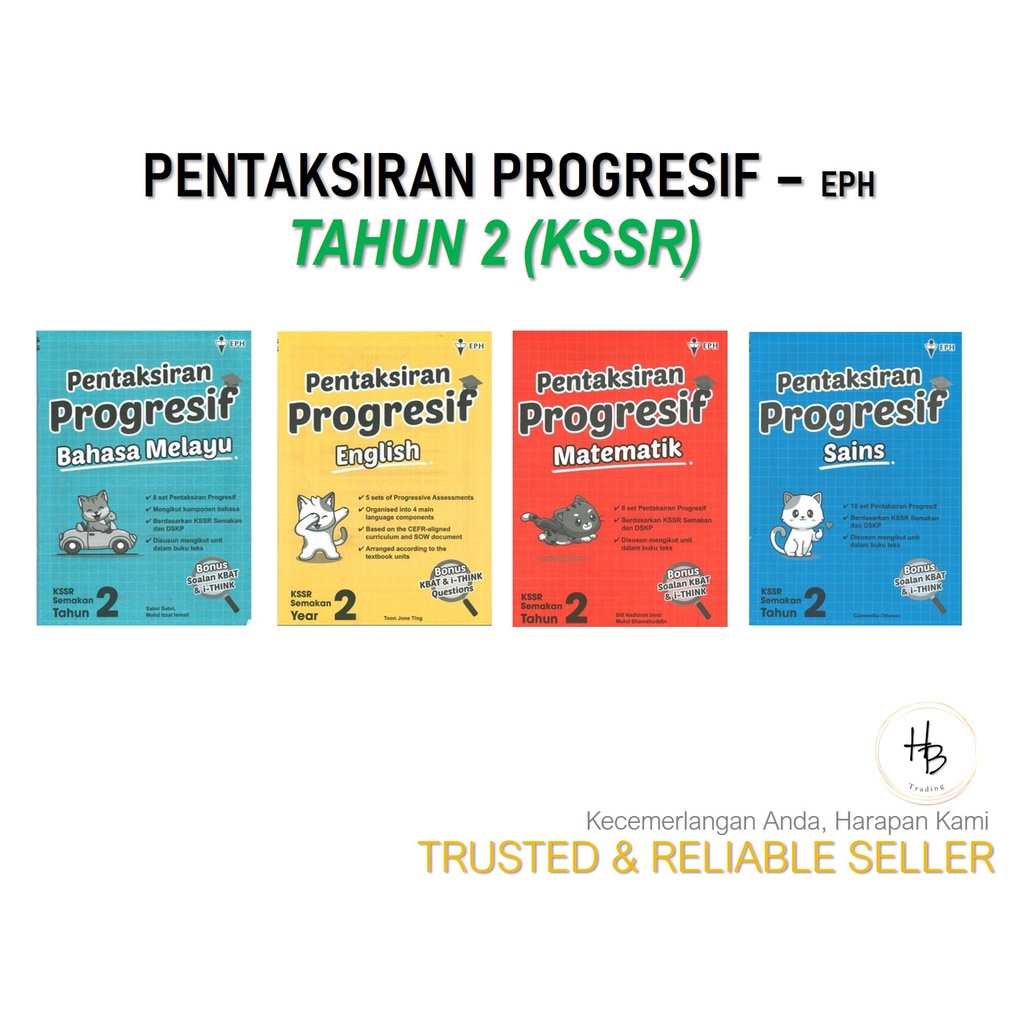Buku Latihan Pentaksiran Progresif Tahun 2 Edisi 2022 - EPH | Shopee ...