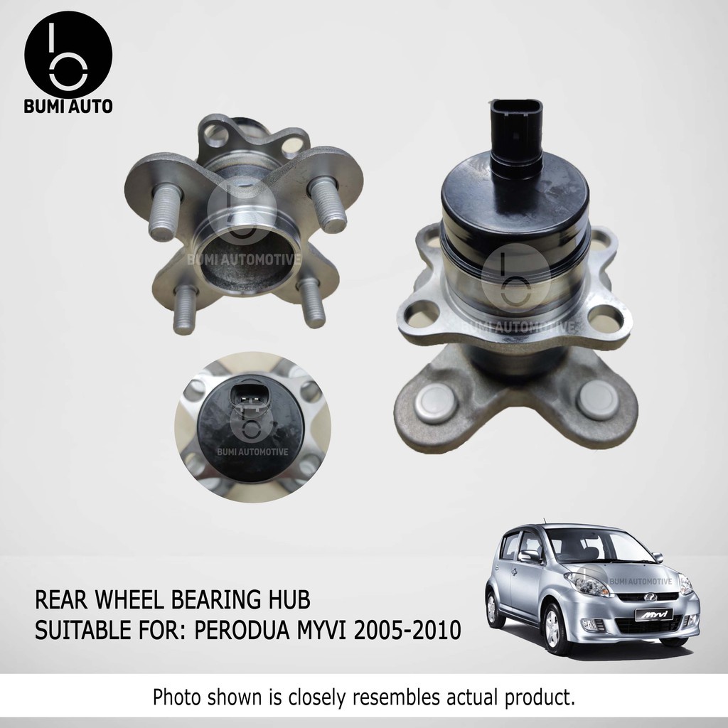Perodua Myvi 1st GEN (2005-2010) Rear Wheel Bearing Hub 1pc/1biji ...