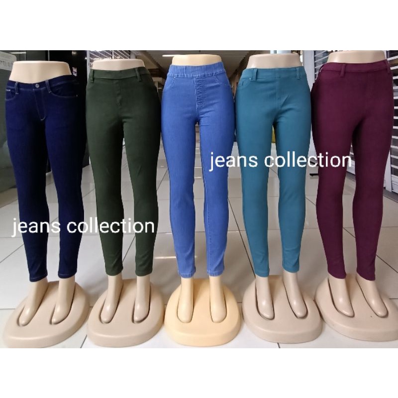 woman skinny jagging streachable danim 🔥 {ready stock} | Shopee Malaysia