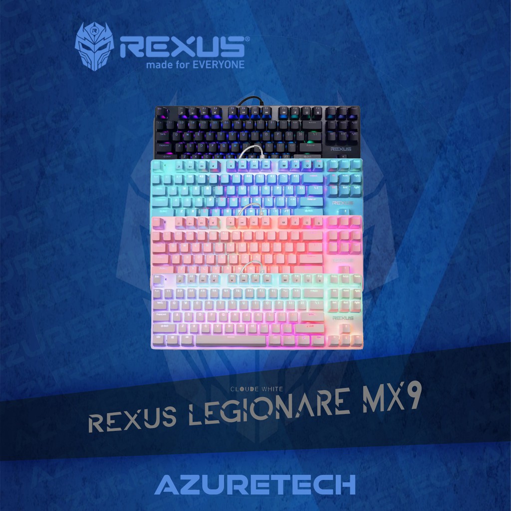 Rexus Legionare MX9 TKL Mechanical Gaming Keyboard Official Warranty ...