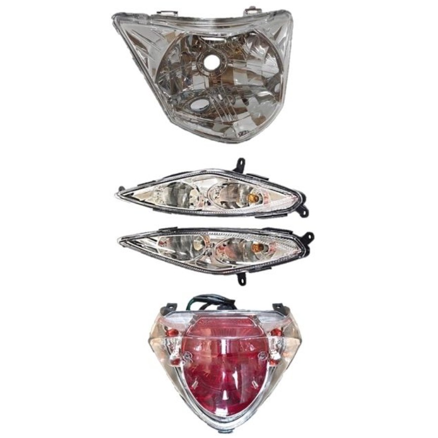 LC135 V1 LC 135 DEMAK EVOZ EVO Z SMOKE LAMPU DEPAN BELAKANG SIGNAL TINTED HEAD LAMP HEADLAMP ...