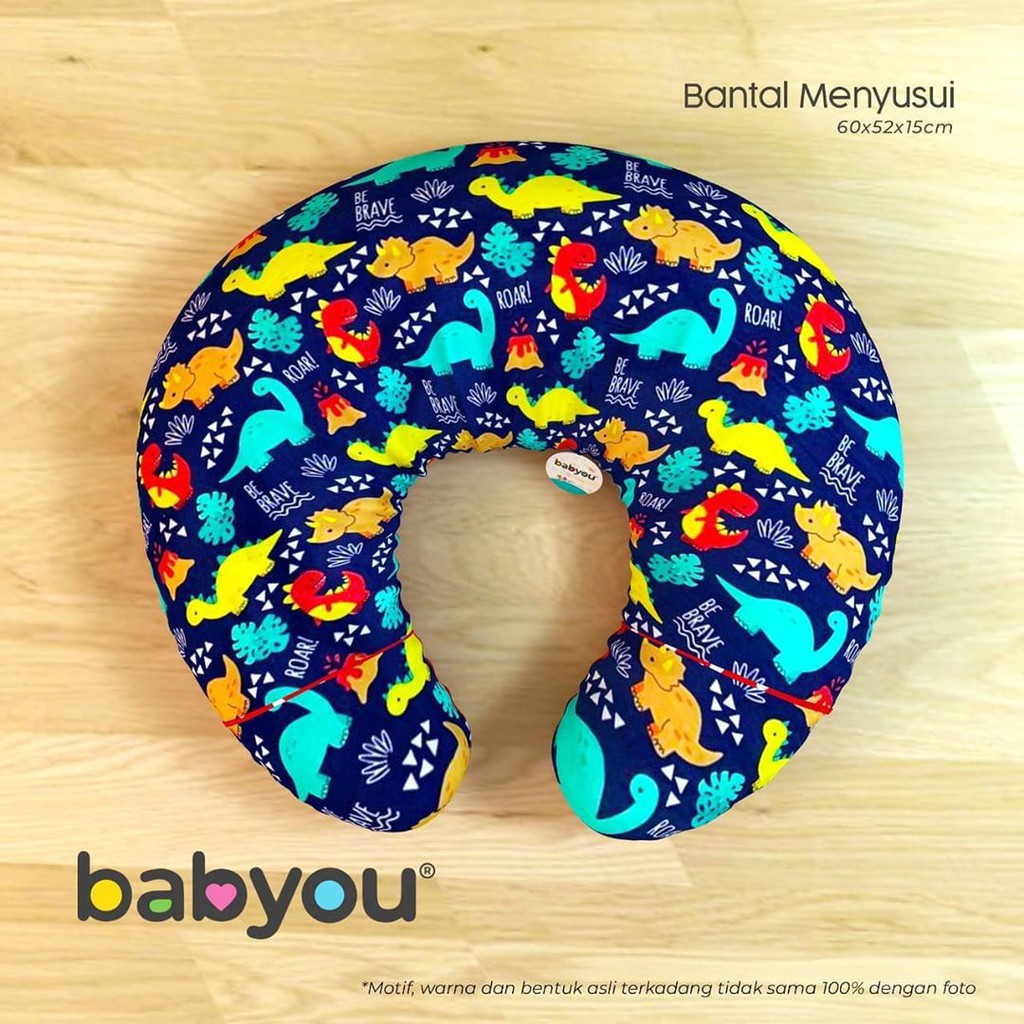 Babyou Bantal U Roaring Dino Babyou Bantal U | Shopee Malaysia