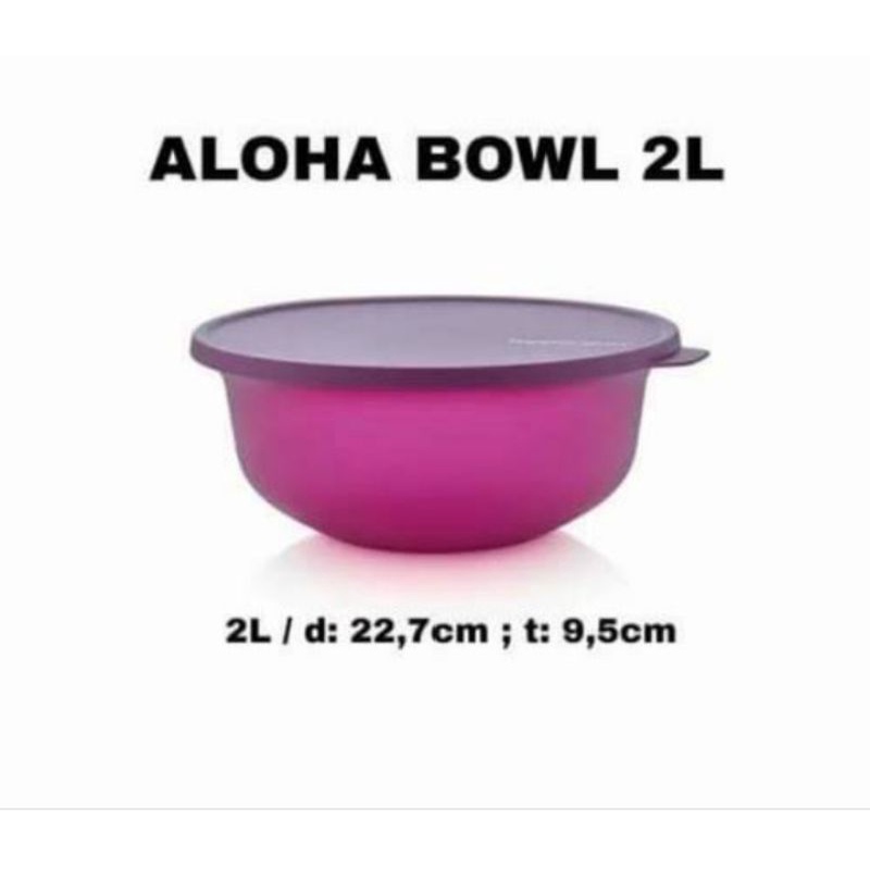 Aloha bowl tupperware / bowl 2 L tupperware | Shopee Malaysia