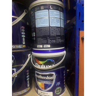 5L ICI DULUX Weathershield Exterior Wall Paint 7 Years Protection ...