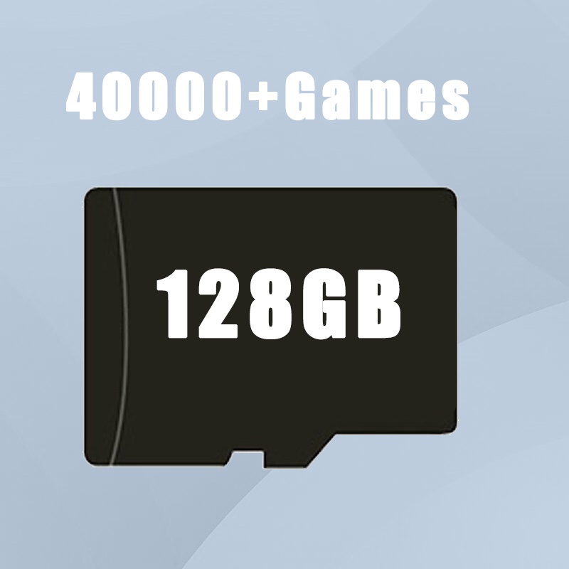128GB Card For POWKIDDY Game BOX B01 Console System Card Install 40000 ...
