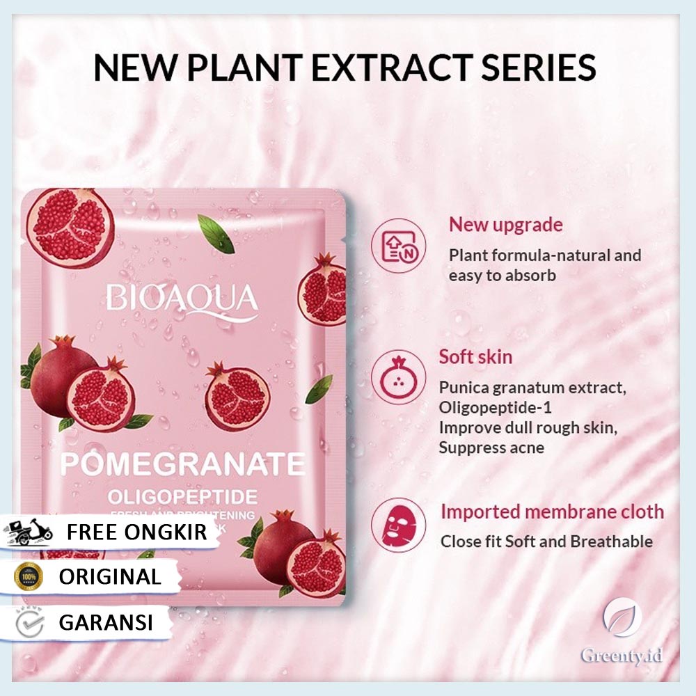 Facial MASK BIOAQUA BIO AQUA BIAQUA SHEET MASK BRIGHTENING HYDRATING ...