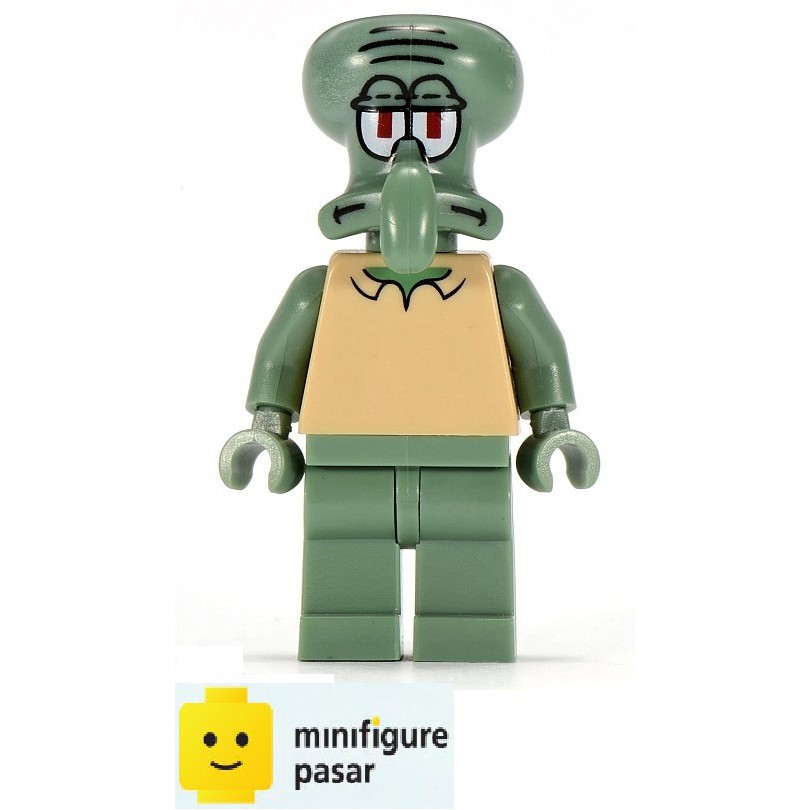 bob020 Lego SpongeBob SquarePants 3834 - Squidward Modified Head ...