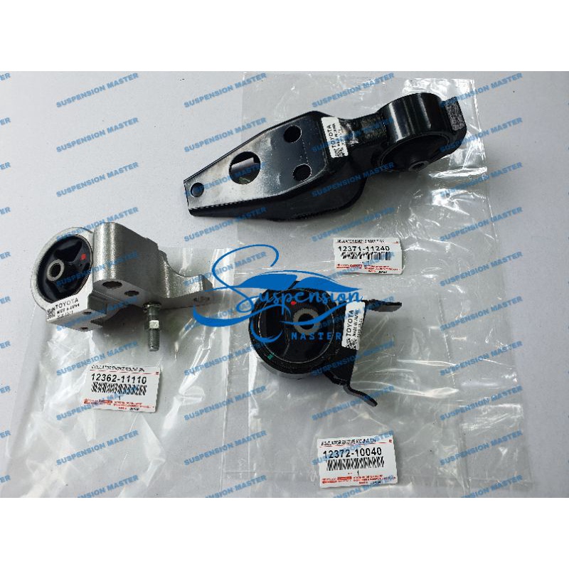 3 IN 1 SET - TOYOTA STARLET 1989 EP81 1.0 /EP81 1.3 12V / EP82 1.3 16V ...