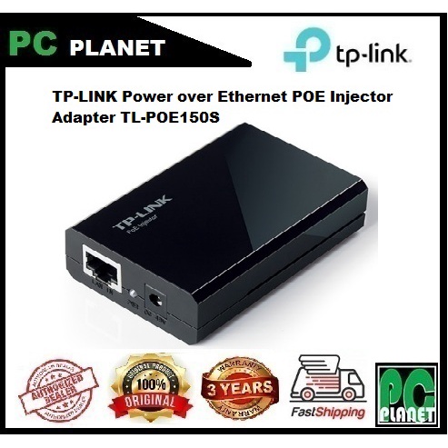 TP-LINK Power over Ethernet POE Injector Adapter TL-POE150S | Shopee ...