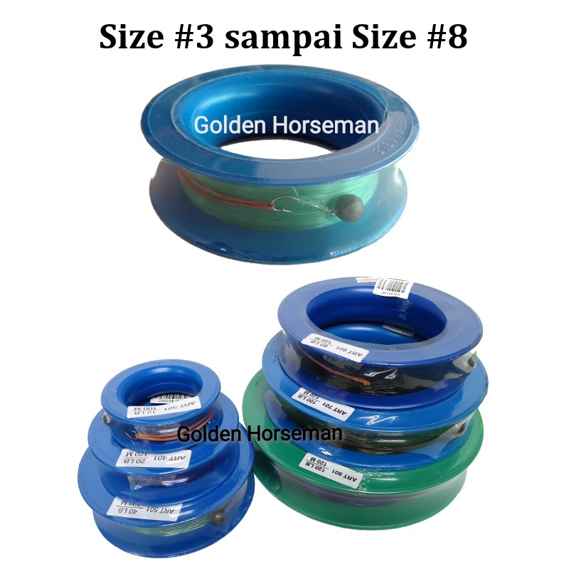 🔥🆂🅰🅻🅴🔥Hand Casting Fishing Line with Hook & Lead / Koyan Pancing Tali ...