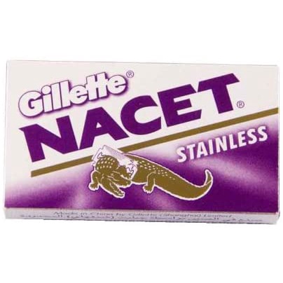 Gillette Nacet Stainless Double Edge Razor Blades | Shopee Malaysia
