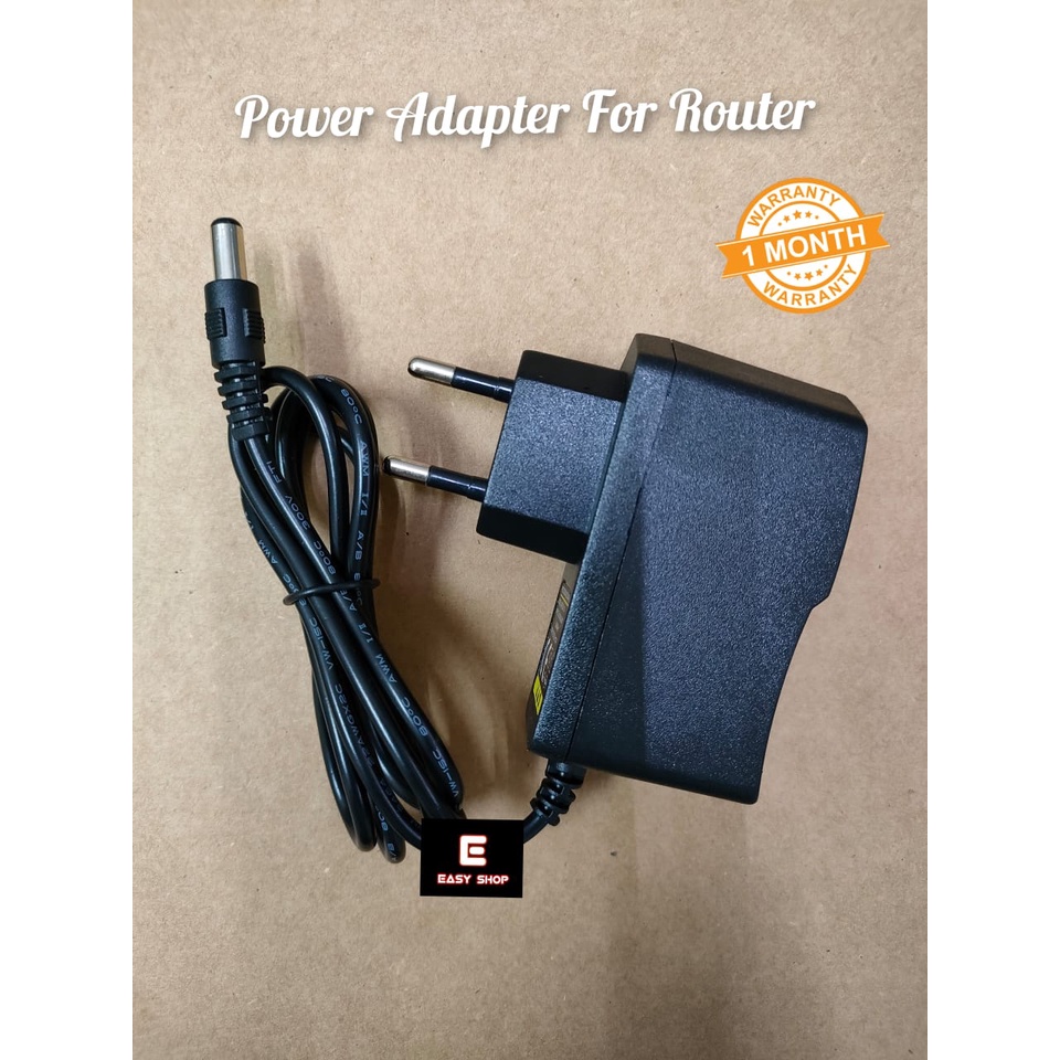 [EASY] Ready Stock Power Adapter Charger For Router Modem PR-12V 1A ...
