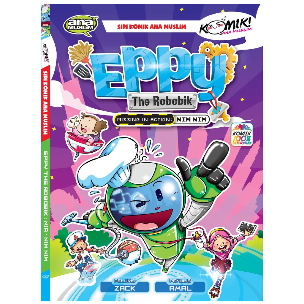 ANA MUSLIM - komik EPPY THE ROBOBIK - MISSING IN ACTION (NIM NIM) | Shopee Malaysia