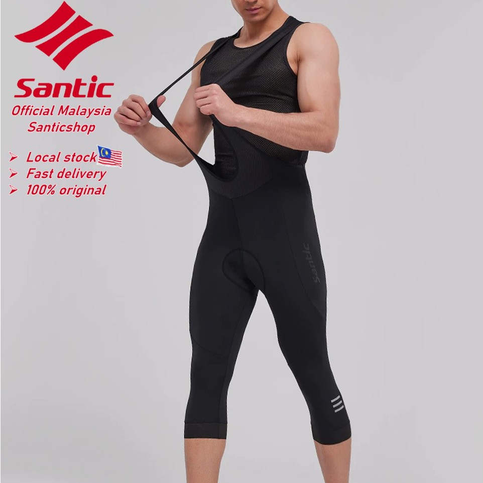 Santic Premium Cycling Bibs 3/4 - Santic Centaur | Shopee Malaysia