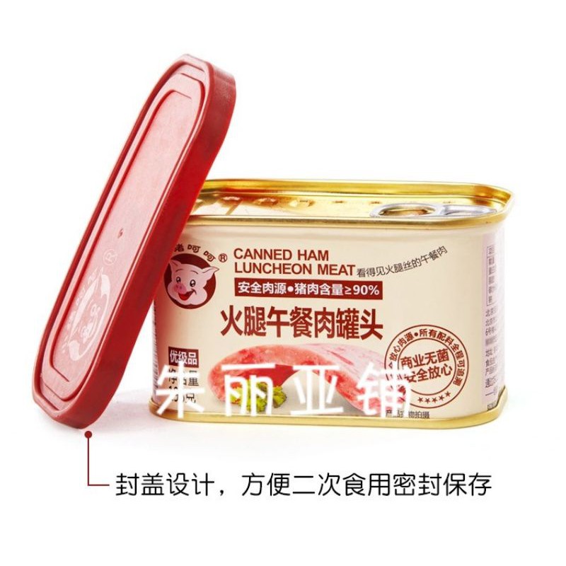 READY STOCK ♥PORK AND HAM LUNCHEON MEAT / CANNED CHOPPED PORK AND HAM ♥ ...
