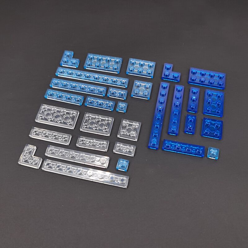 Small Particle Insert Building Blocks Transparent Basic Board ...