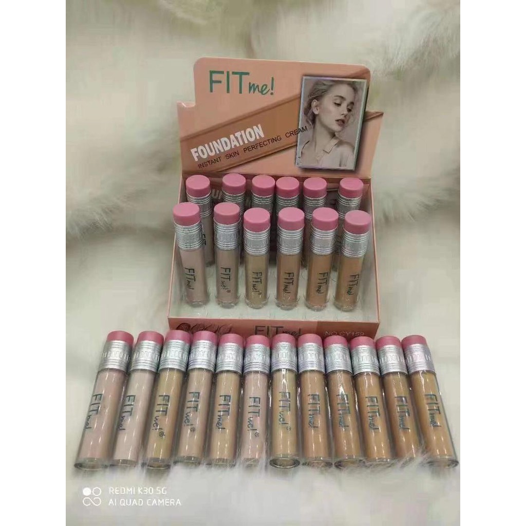 Fit Me Foundation Instant skin perfecting cream (3PCS) | Shopee Malaysia