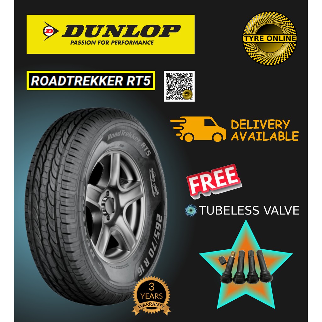 DUNLOP ROADTREKKER RT5 225/65R17 NEW TYRE TIRE TAYAR BARU 17 CX5 CRV ...