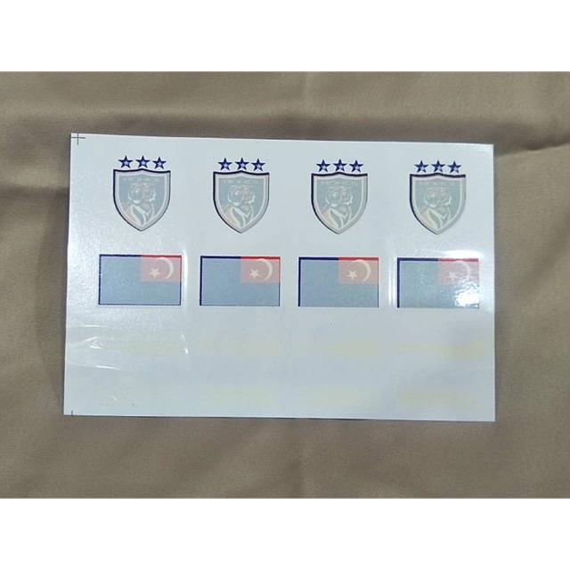 stiker muka stiker pipi logo dan bendera | Shopee Malaysia