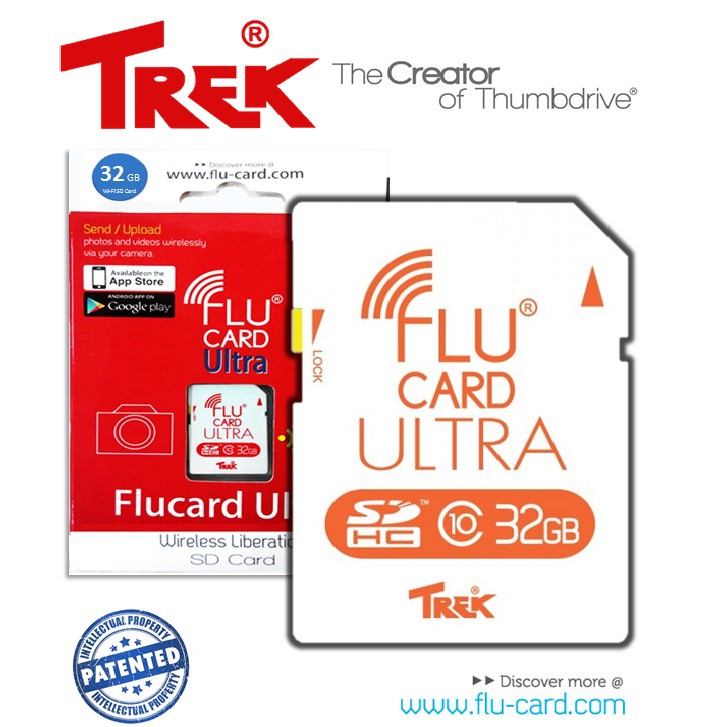 TREK FluCard® ULTRA | WIFI-Enabled MINI Server SD Card | 16GB | 32GB ...