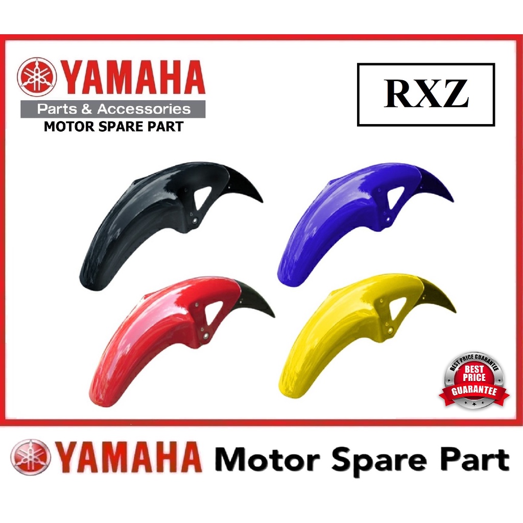 YAMAHA RXZ FRONT FENDER 0 MUDGUARD MUD GUARD DEPAN RXZ BOSS CATALYZER ...