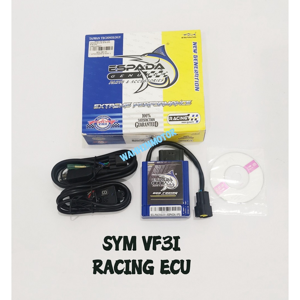 100% ORIGINAL ESPADA SYM VF3I 185 DYNO RACING ECU S2 VERSION | Shopee Malaysia
