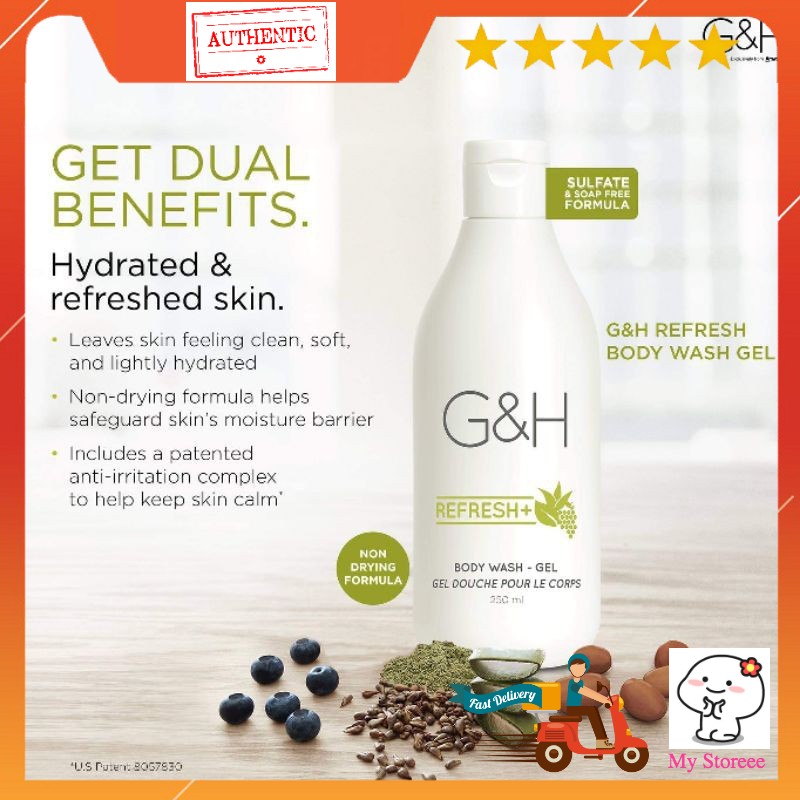 G&H REFRESH+ Body Wash-Gel (400ml) | Shopee Malaysia
