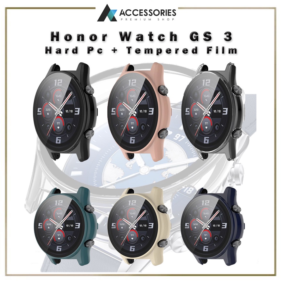 Honor Watch GS3 Case 2in1 Full Protect Screen Protect Cover PC Hard ...