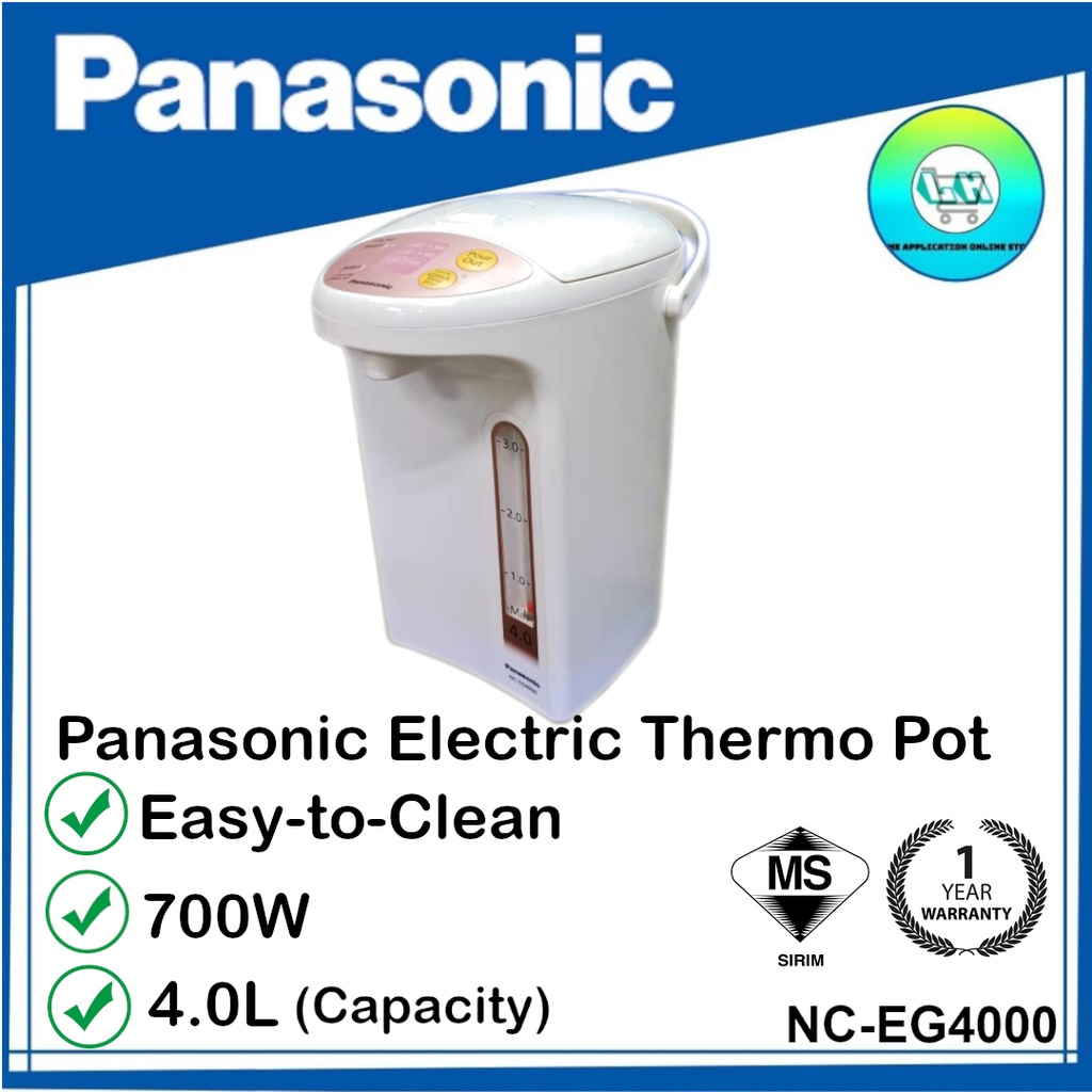 Panasonic Electric Thermo Pot 4.0L (NC-EG4000) | Shopee Malaysia