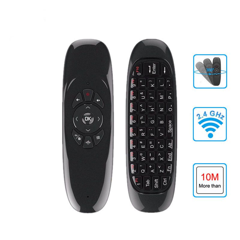 Wireless Air mouse keyboard somatic handle games remote control ...