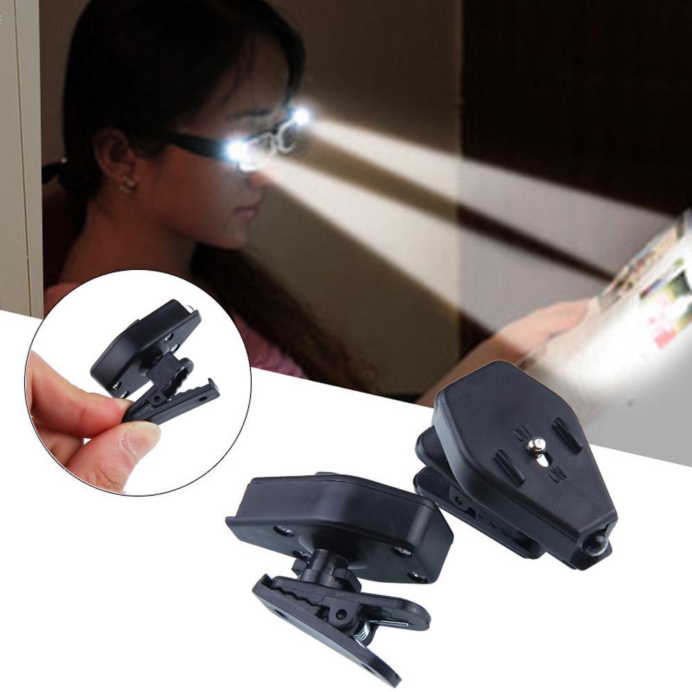 1PC Universal LED Glasses Lamp Clip-on Lamps Adjustable Light Mini ...