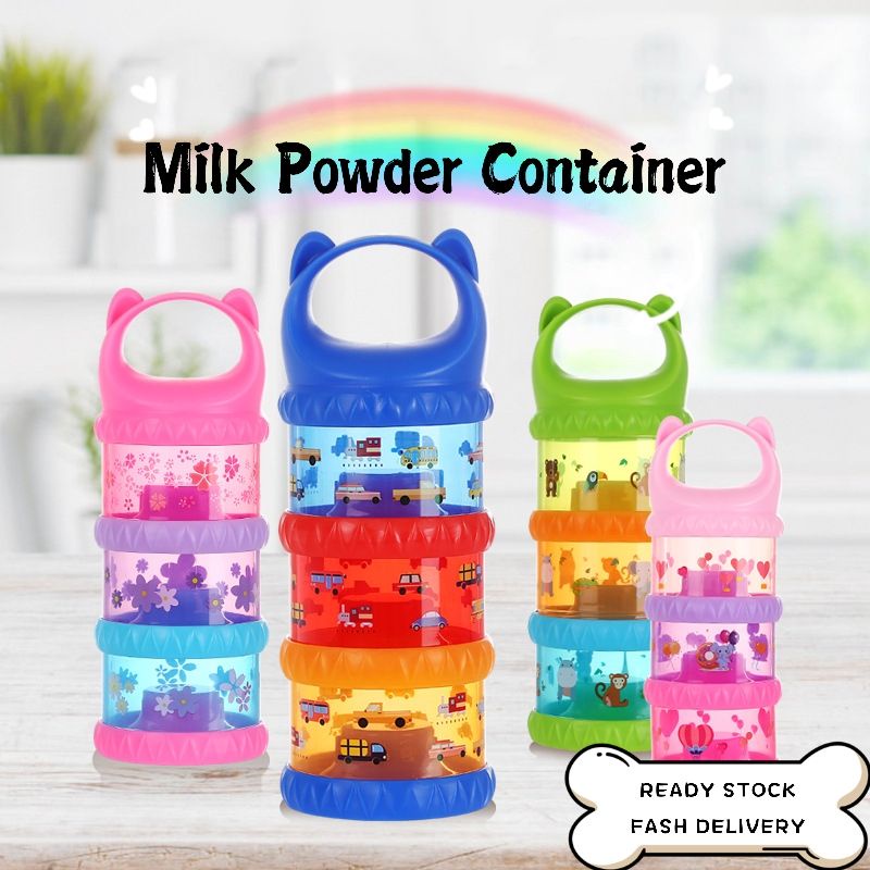 Baby Milk Powder Storage Container Travel Milk Powder Storage Box Bekas ...