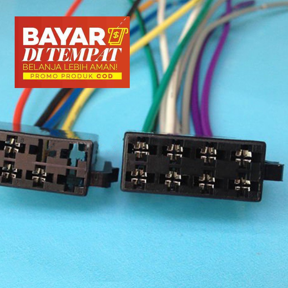 Datsun Car Socket To Head Unit With Double/ Single DIN ISO Socket ...