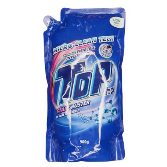 Top Liquid Laundry Detergent Stain Buster Refill (900g) | Shopee Malaysia