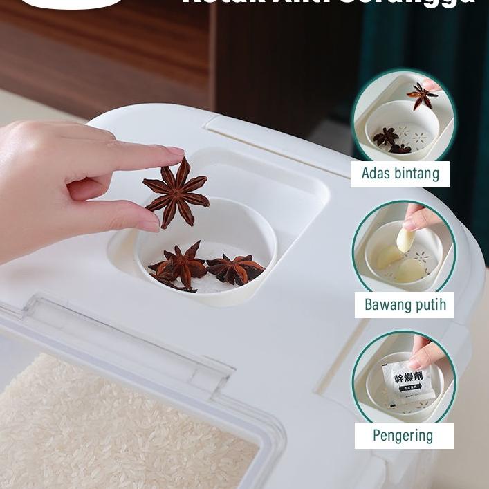 Angola Rice Dispenser E98/E99 Rice Dispenser Rice Storage Container ...