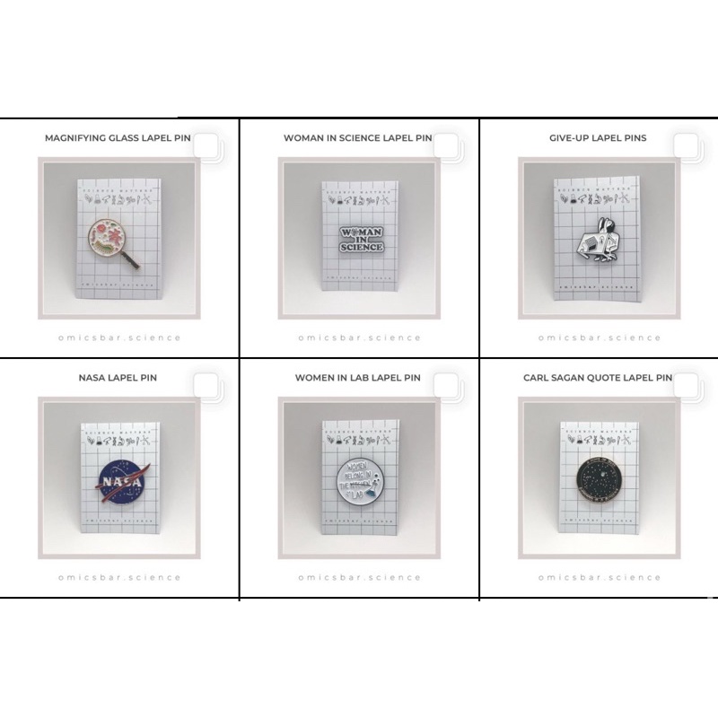 Science theme lapel pin for science nerds out there! | Shopee Malaysia