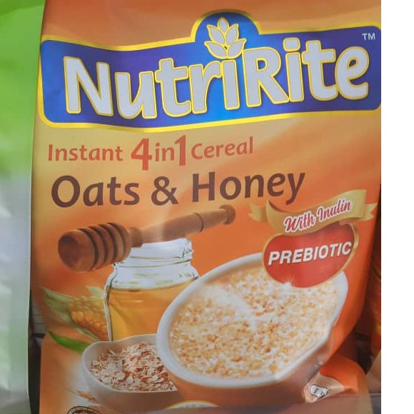 PROMOTION!! NutriRite Instant 4 In 1 Cereal Oats & Honey 15 sachets x ...