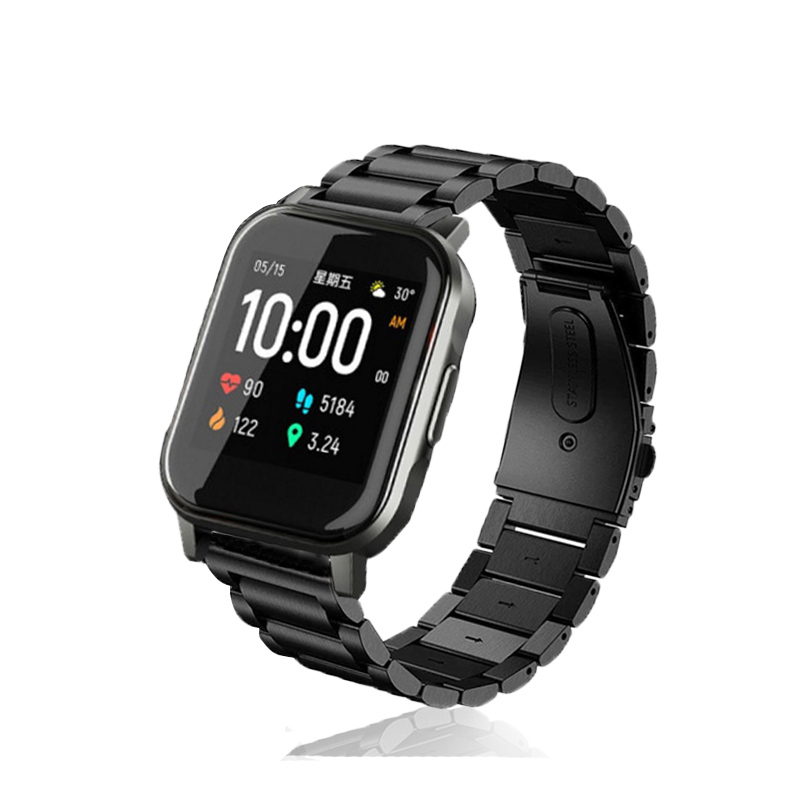 Metal Stainless Steel Wirst Strap for Haylou Solar LS02 Aukey LS02 ...