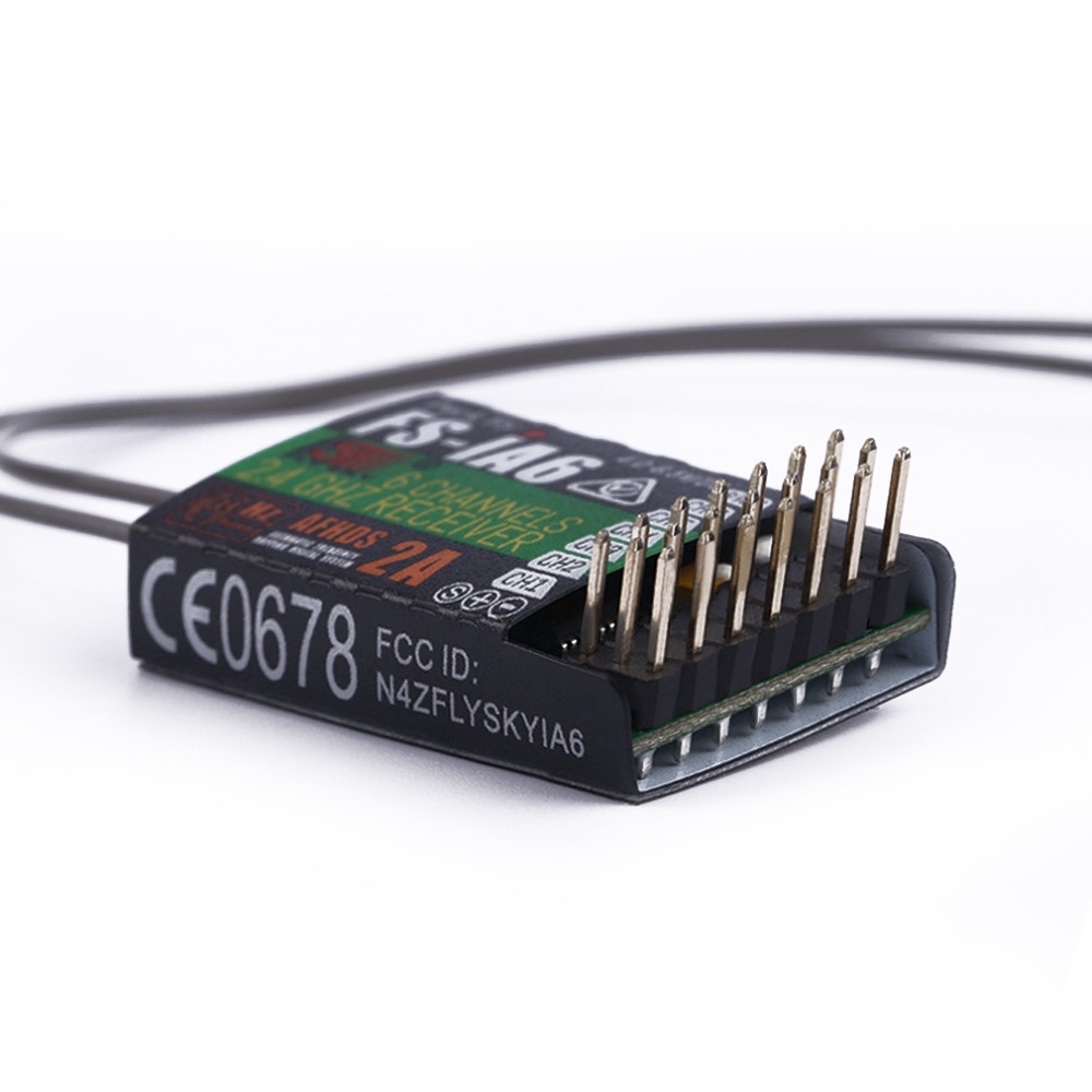 Flysky FS-iA6 FS-iA6B 6CH 6 Channel Remote Control Receiver Compatible ...