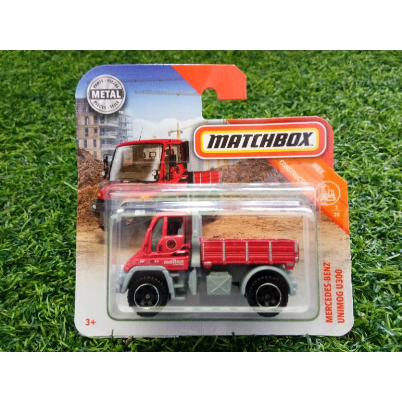 MATCHBOX 2019 MERCEDES-BENZ UNIMOG U300 MBX CONSTRUCTION | Shopee Malaysia