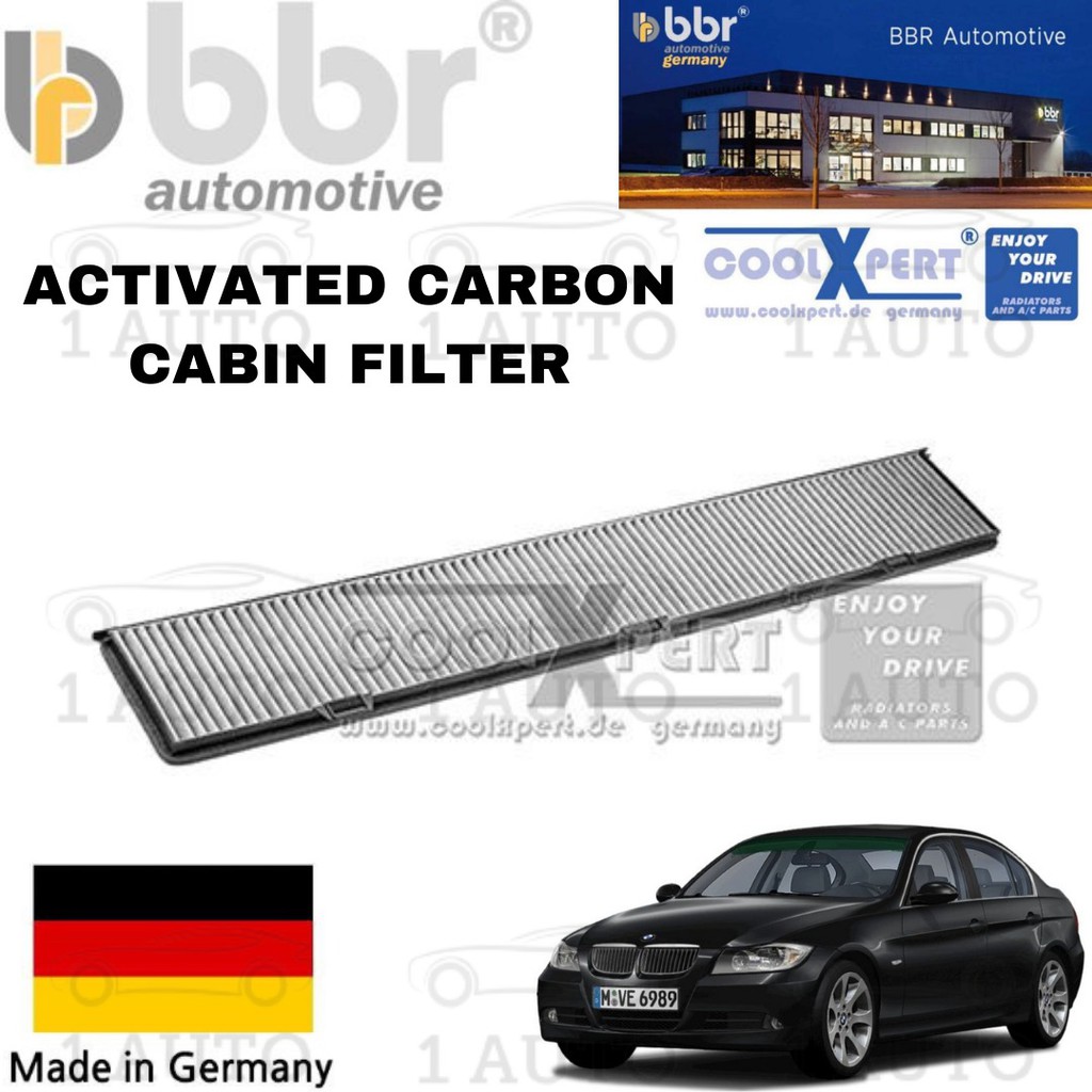 (MADE IN GERMANY) COOLXPERT CARBON ACTIVATED CABIN FILTER BMW E84 E90 ...