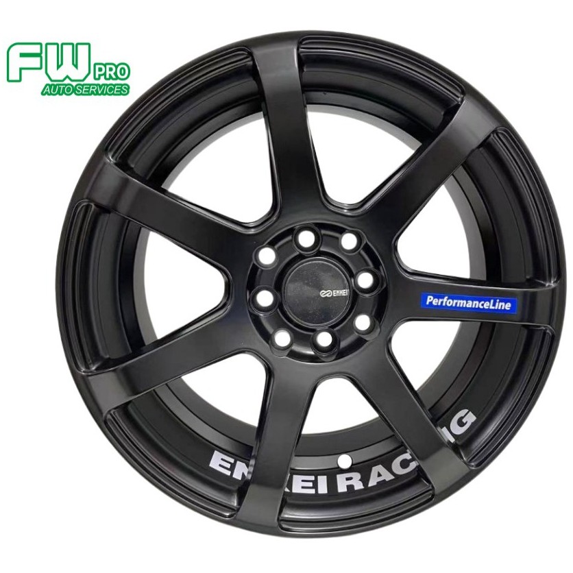 New Sport Rim 16 Inch ENKEI PF07 7jj 8X100/114.3 One Set 4 Pcs | Shopee ...