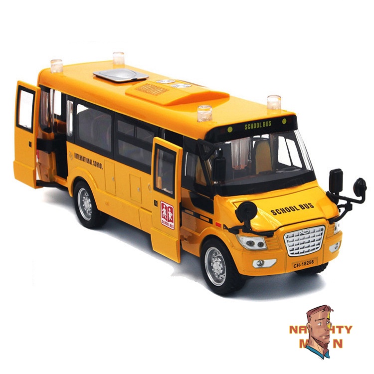 [NAU-MAN] American school bus school bus Yellow bus Large Toy school ...
