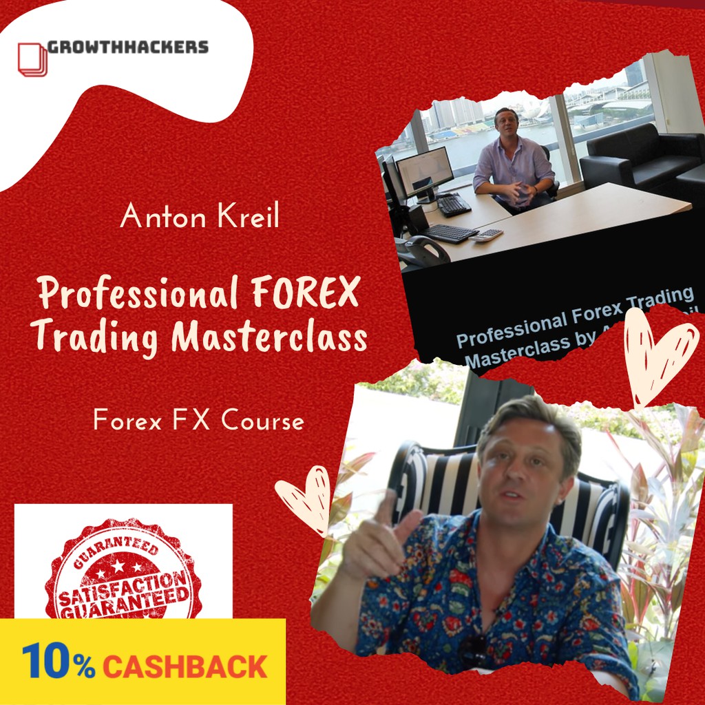 Anton Kreil Professional FOREX Trading Masterclass Full Video Series Teknik Fx | Shopee Malaysia